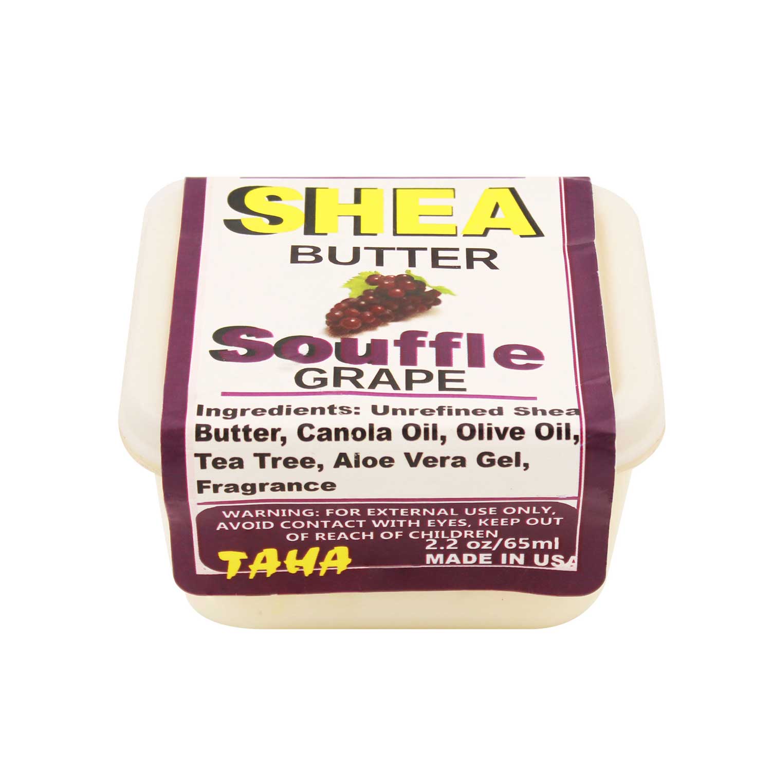 100% Natural Shea Butter Souffle Mini 3oz (240ct) – Taha Natural Wholesale