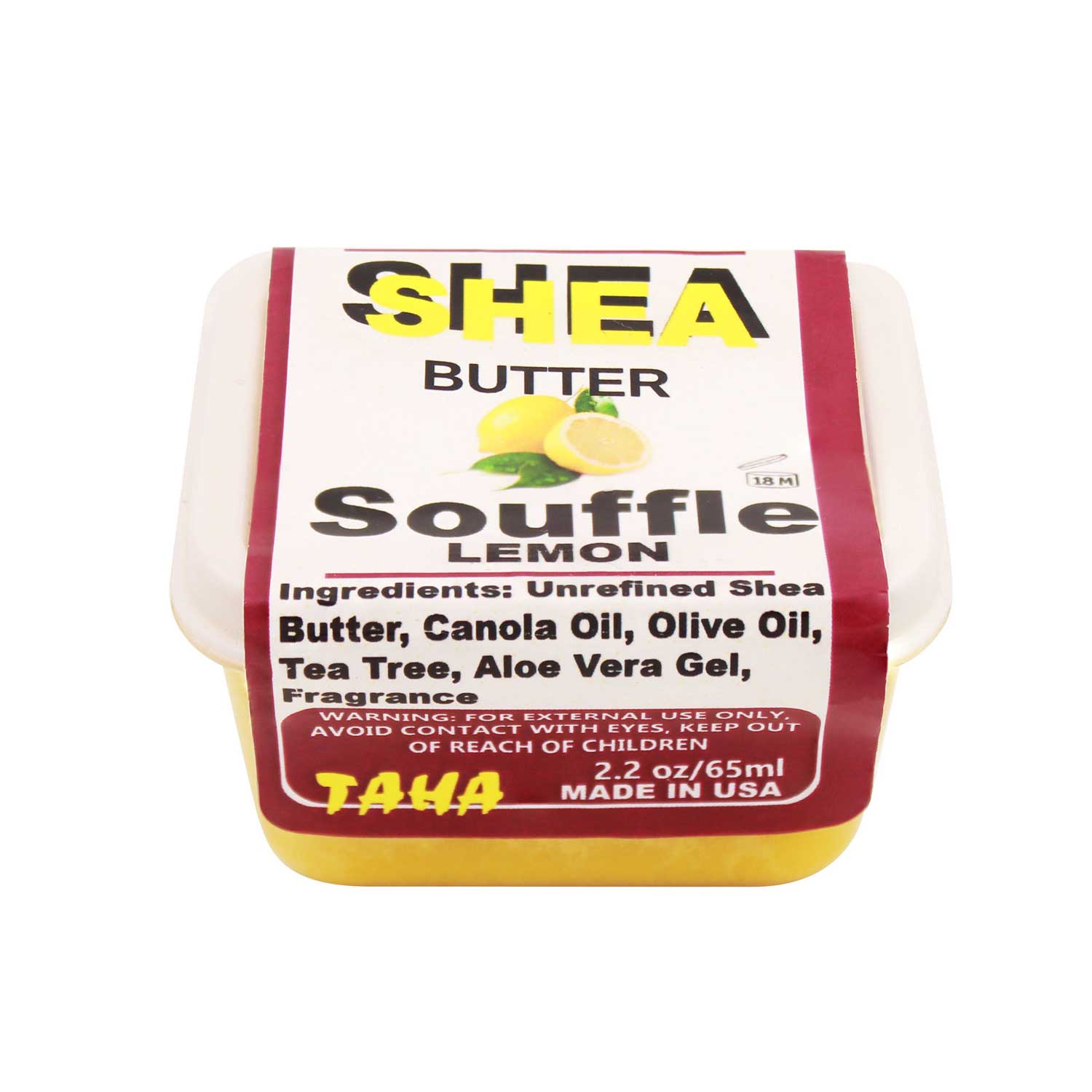 100% Natural Shea Butter Souffle Mini 3oz (240ct) – Taha Natural Wholesale